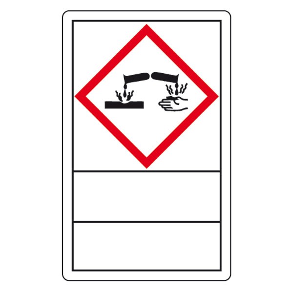GHS-Gefahrensymbole Gefahrstoffetiketten mit Beschriftungsfeld günstig kaufen